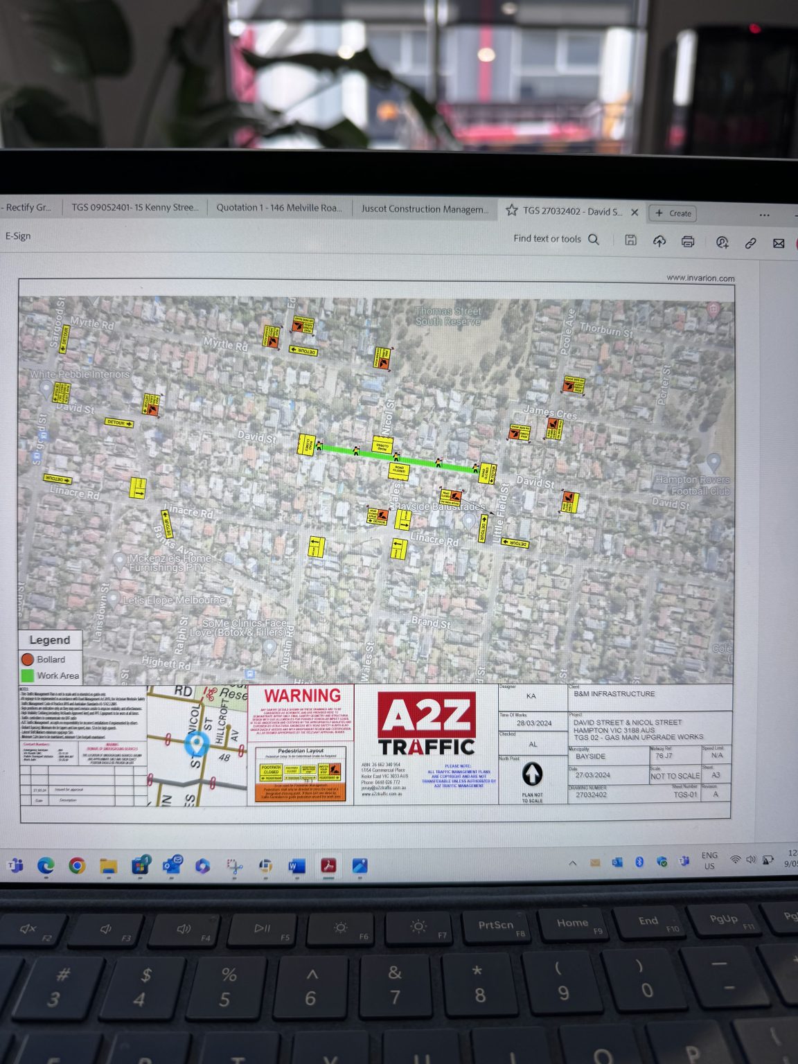 Traffic Management Plan Melbourne (TMP) | A2Z Traffic